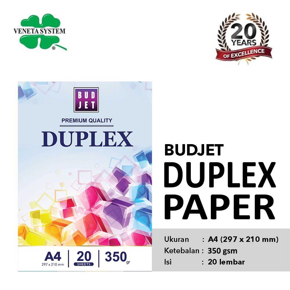 Jual Kertas Duplex A4 Tebal 350 gr / Karton Duplex Paper / Karton Tebal ...