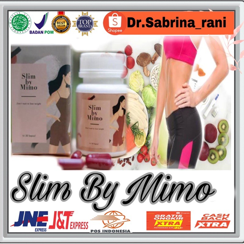 Jual Slim By Mimo Original 100% Efektif Membantu Menurunkan Berat badan ...