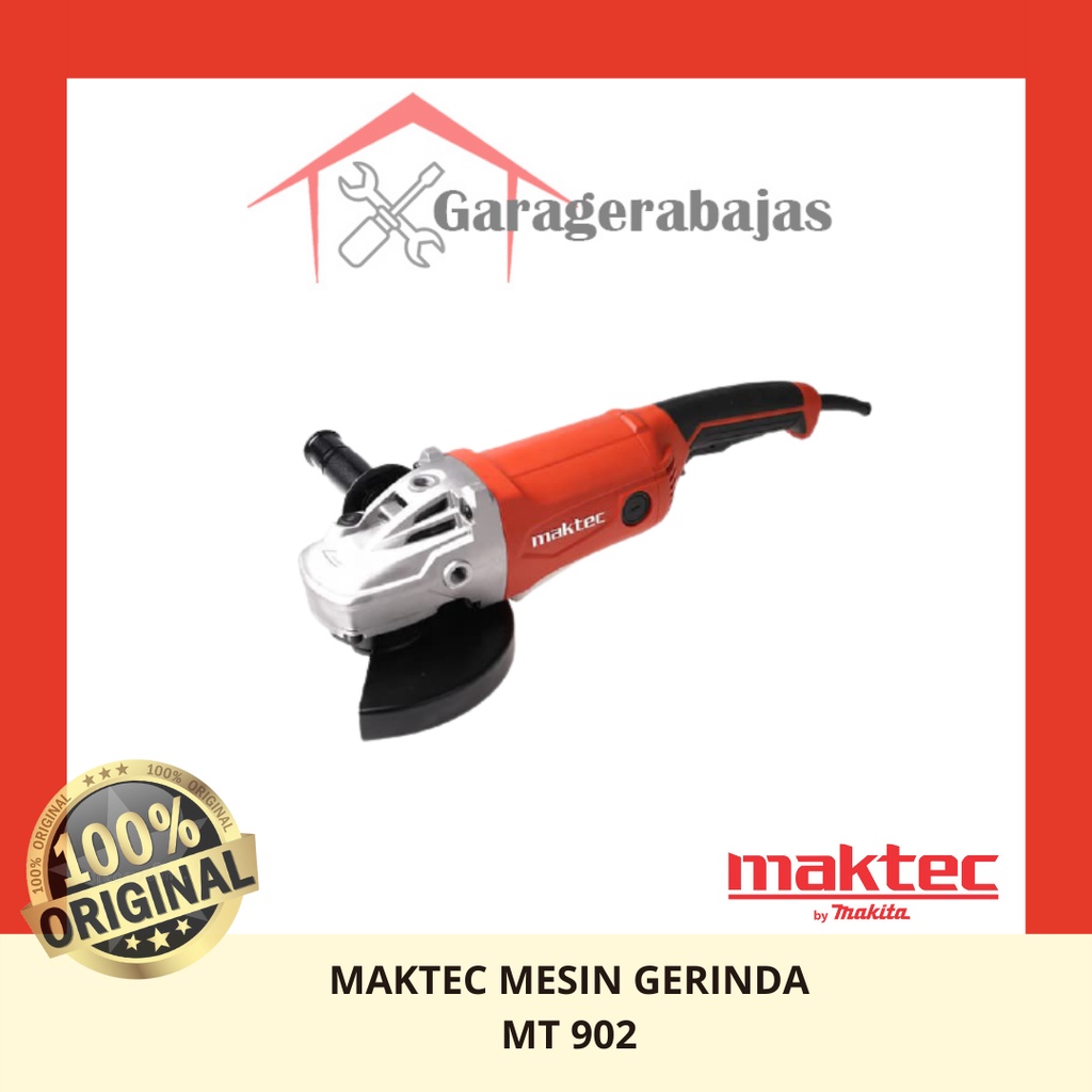 Jual Mesin Disc Gerinda MAKTEC MT902 / Mesin Grinda 7 inch MT 902 / MT ...