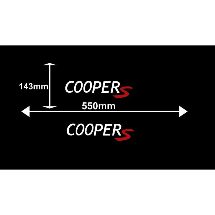 Jual sticker cooper s sticker mobil mini cooper s Keren | Shopee Indonesia