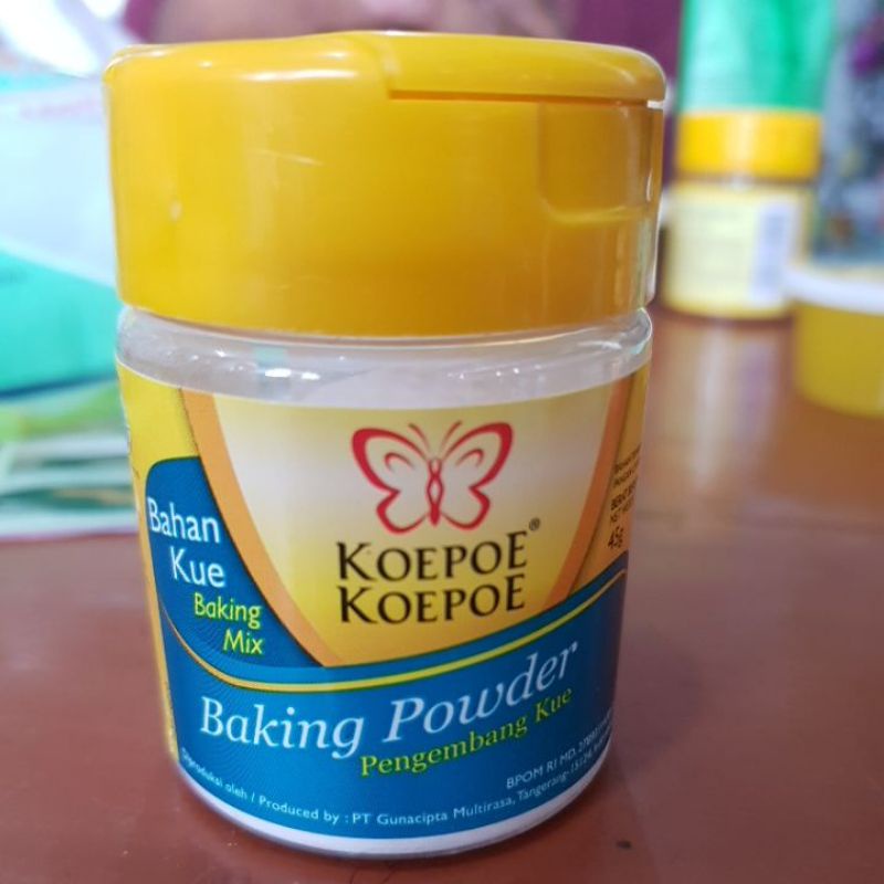 Jual baking powder koepoekoepoe 45gr | Shopee Indonesia