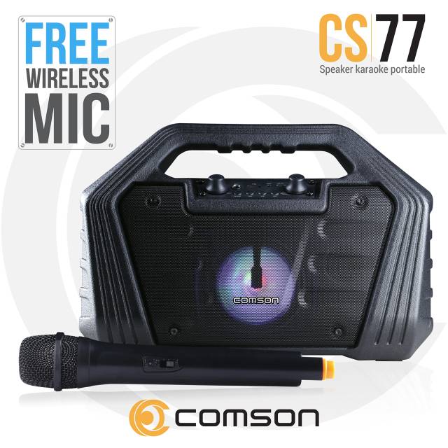 Jual speaker comson cs 77 | Shopee Indonesia