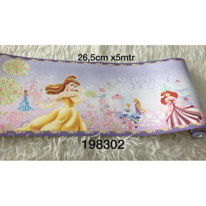 Jual Wallpaper Border Motif Princess Disney | Shopee Indonesia