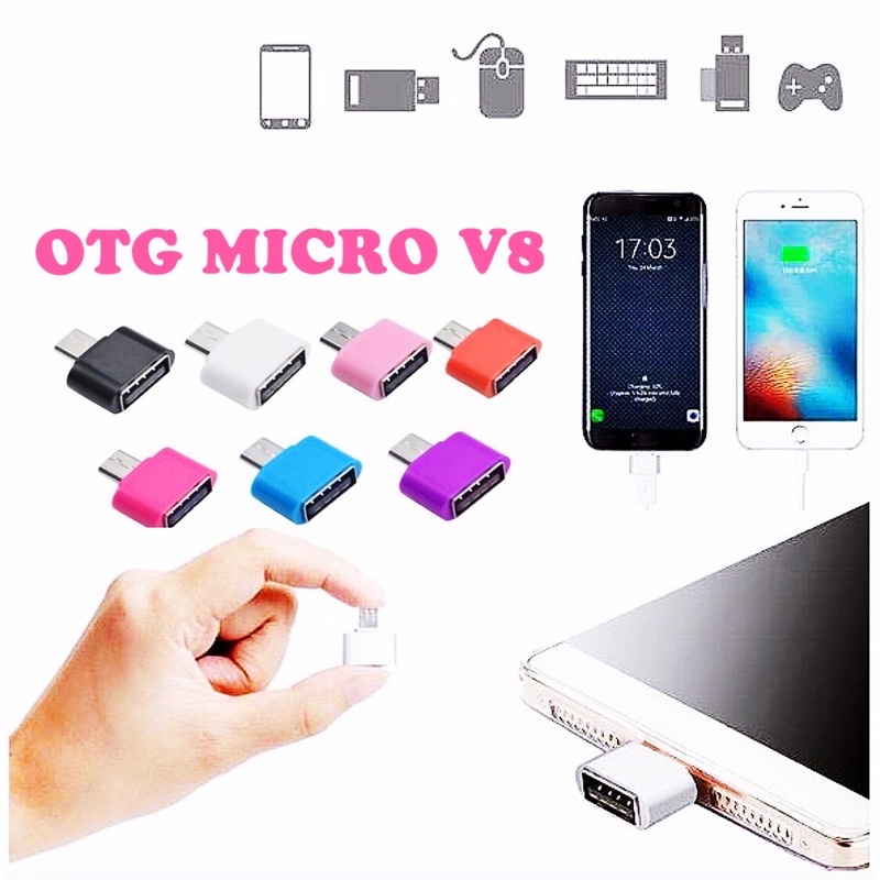 Jual OTG Mini micro usb type C hp Konektor usb tanpa kabel handphone laptop Sambungan usb port ...