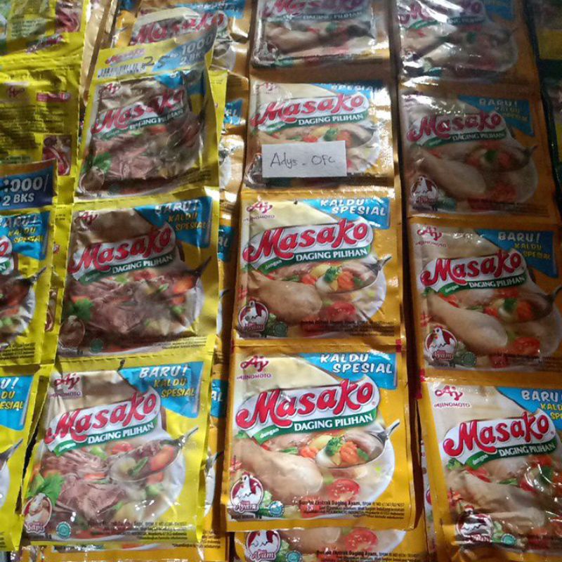 Jual MASAKO, ROYCO, Sapi, Ayam Renteng @12 bngks | Shopee Indonesia