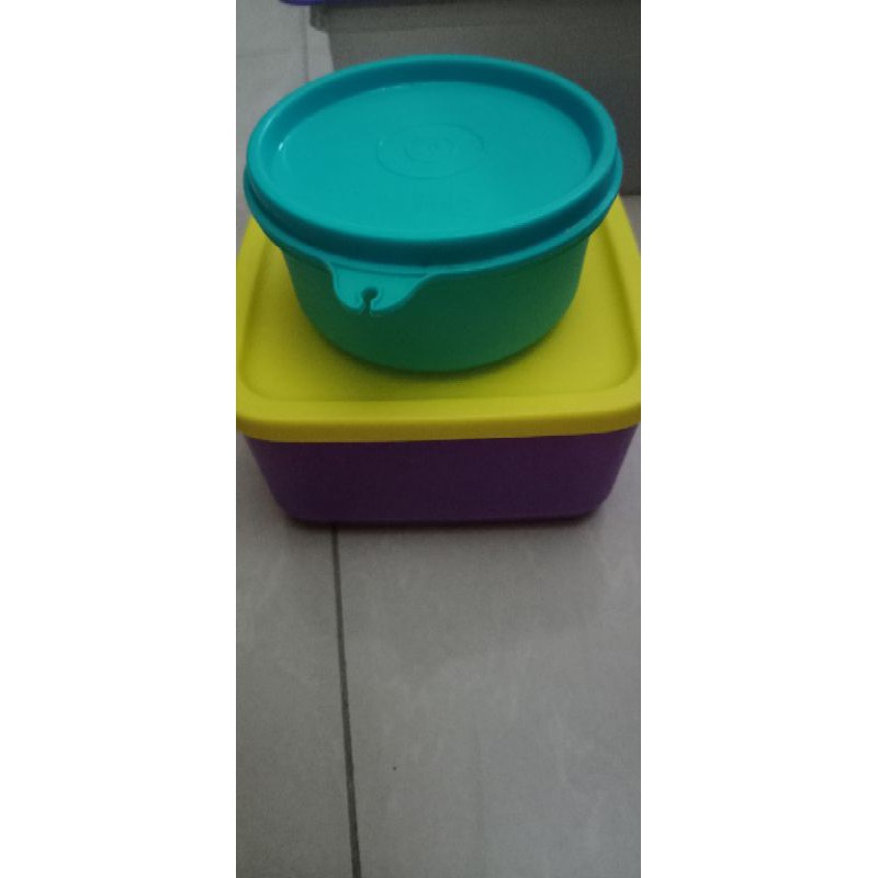Jual tempat makan persegi dan bulat tupperware | Shopee Indonesia