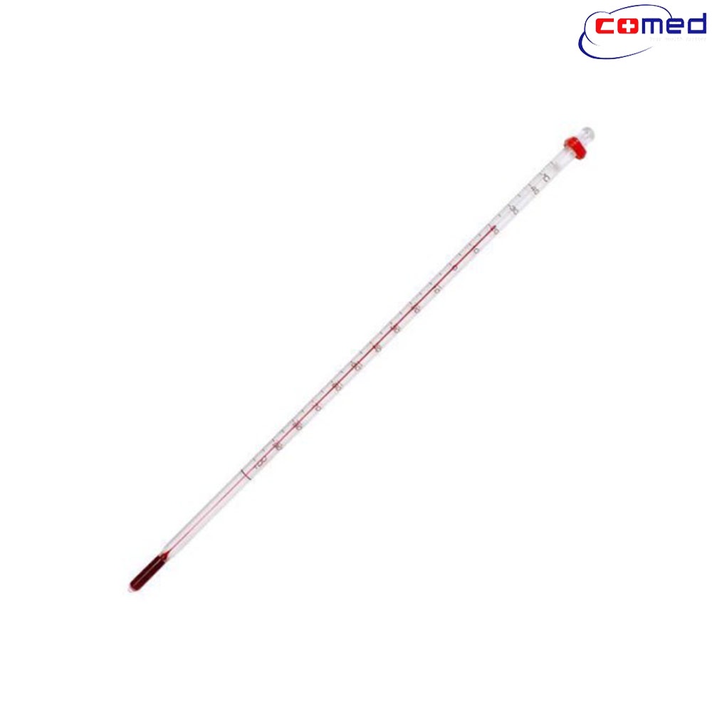 Jual Thermometer Kaca Glass Air Laboratorium -10+150 Alcohol ...