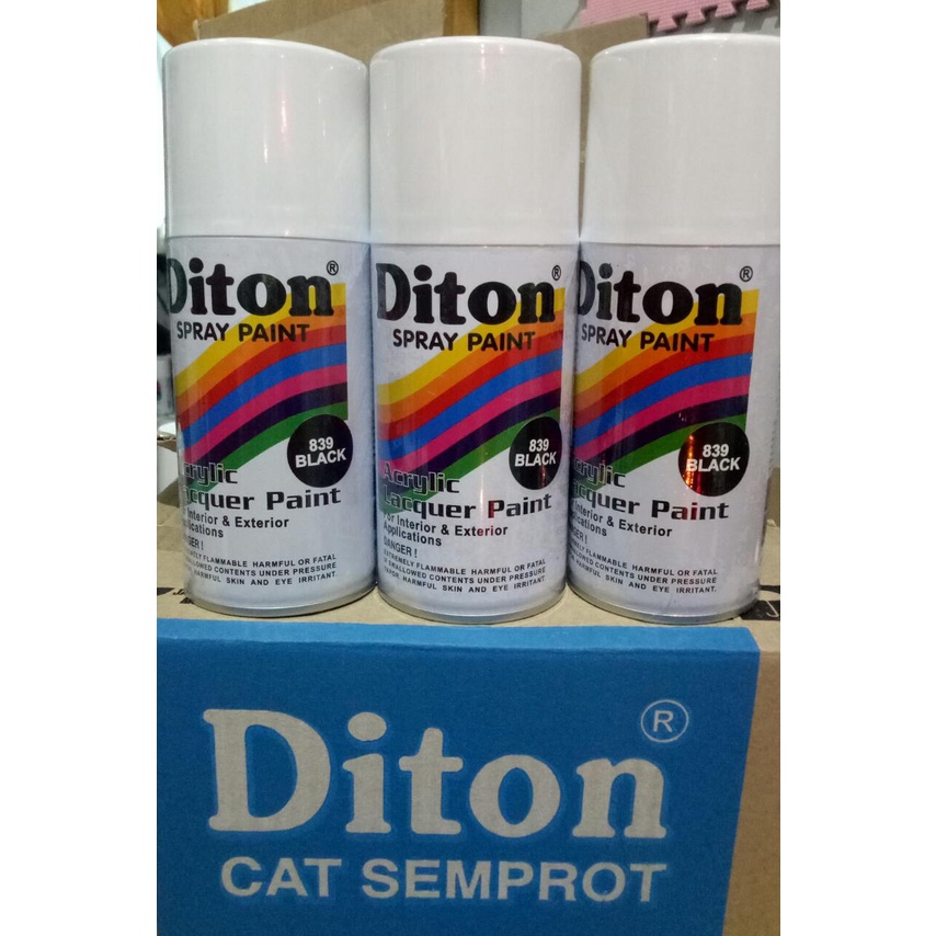 Jual pilok pilox diton black 839 300cc hitam 839 300cc hitam glossy ...