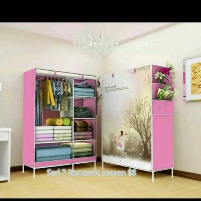 Jual Lemari rakit/lemari fortable | Shopee Indonesia