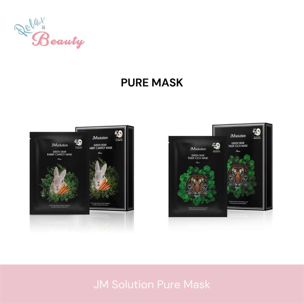 Jual JM Solution JMSolution Pure Mask Masker Wajah / Muka Original ...