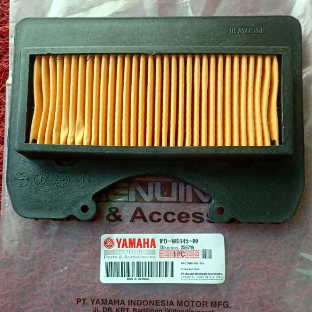Jual KDM_24 Filter Udara Force Fi 1Fd-Ee445-00 Yamaha Genuine Parts-1FD | Shopee Indonesia
