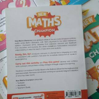 Jual New Maths Champion - Textbook / Workbook | Shopee Indonesia