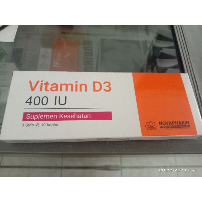 Jual Vitamin D3 400 iu | Shopee Indonesia