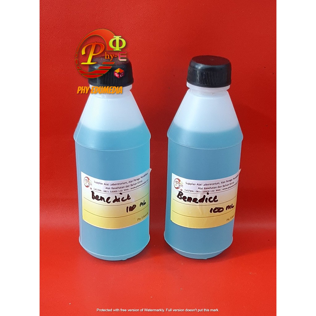 Jual Benedict 100ml / Larutan Benedict 100ml / Benedict Reagen | Shopee ...