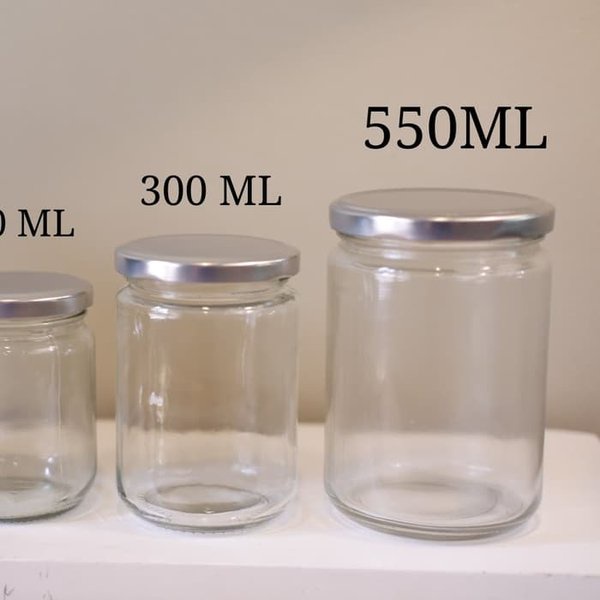Jual /10 PCS 500ml Botol jar 500 ml baru + tutup seng gold / botol ...