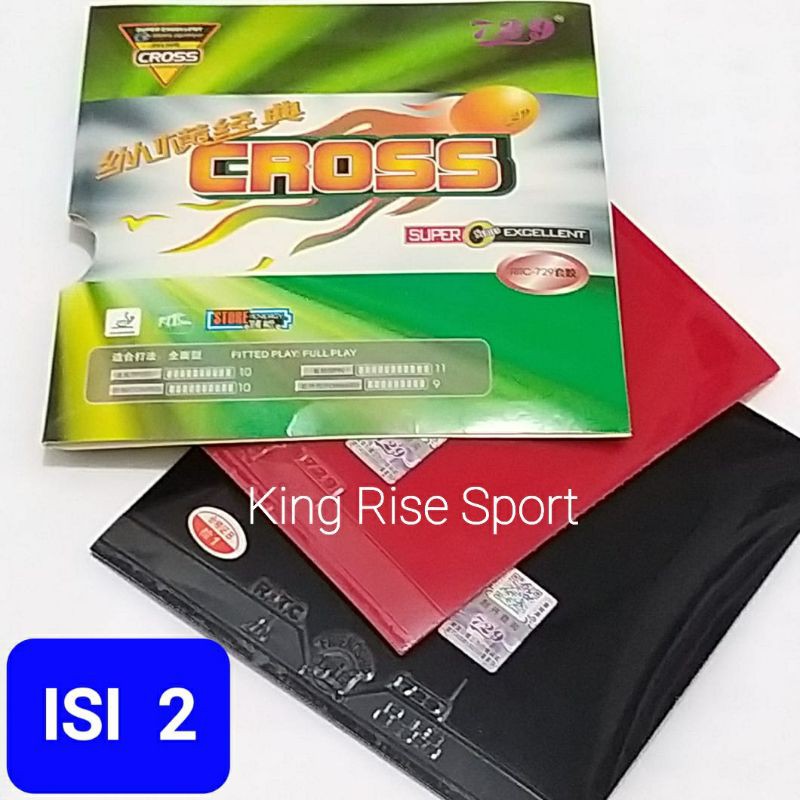 Jual Karet Bet Tenis Meja/ Pingpong 729 Cross ( 2 Pcs ) | Shopee Indonesia