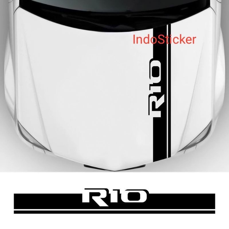 Jual stiker mobil Rio cutting sticker kap KIA Rio terbaru keren ...