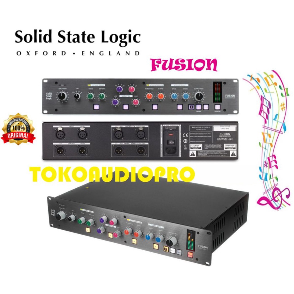 Jual Solid State Logic Fusion mixing outboard | Shopee Indonesia