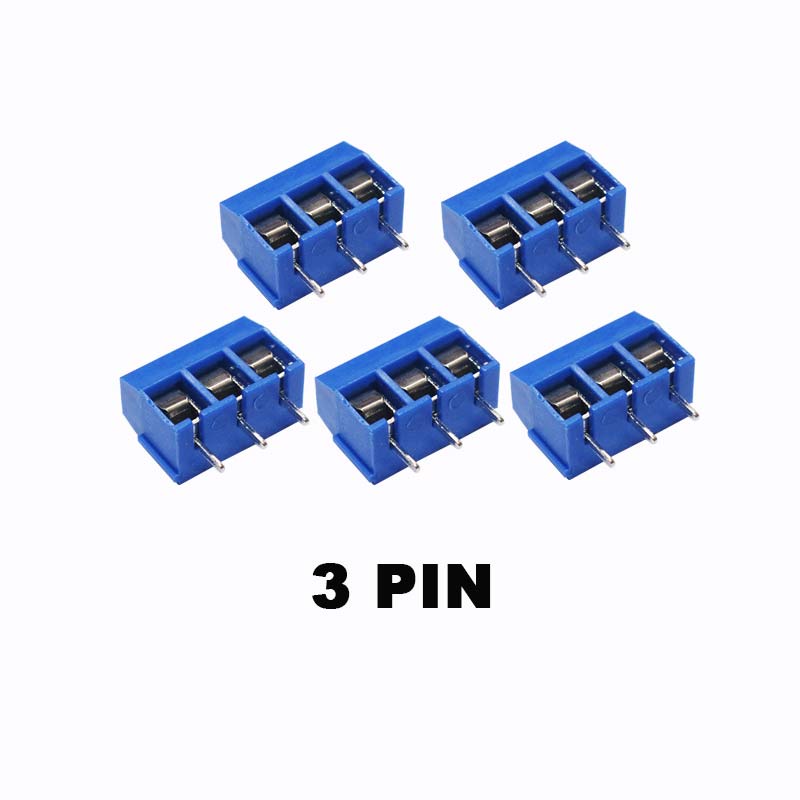 Jual EELIC TAL-BPCB3P Isi 5 pcs Terminal block 3 pin screw pcb konektor ...