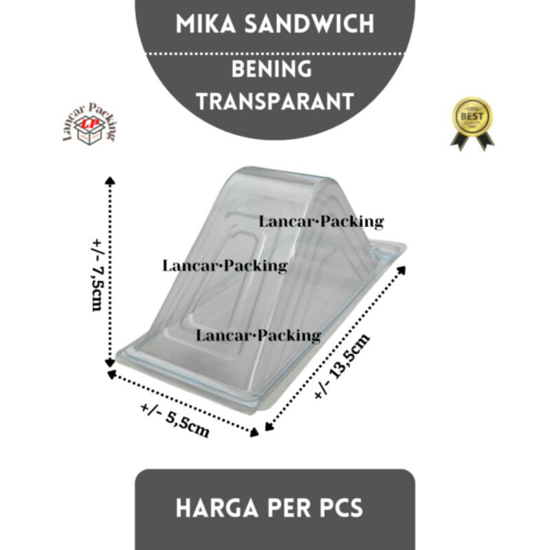 Jual Mika Sandwich Segitiga (50 pcs) | Shopee Indonesia