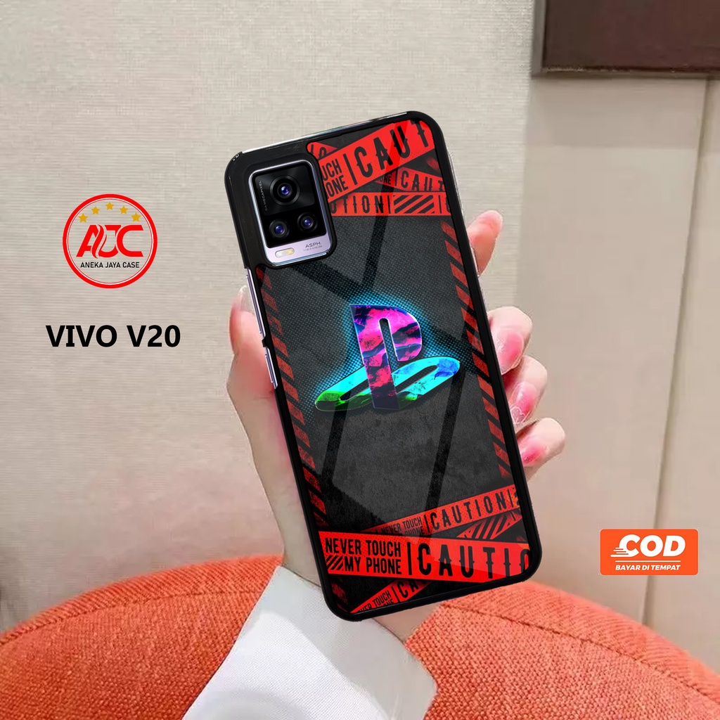 Jual Case VIVO V20 Casing VIVO V20 Motif PS LOGO Aneka case Casing aero ...