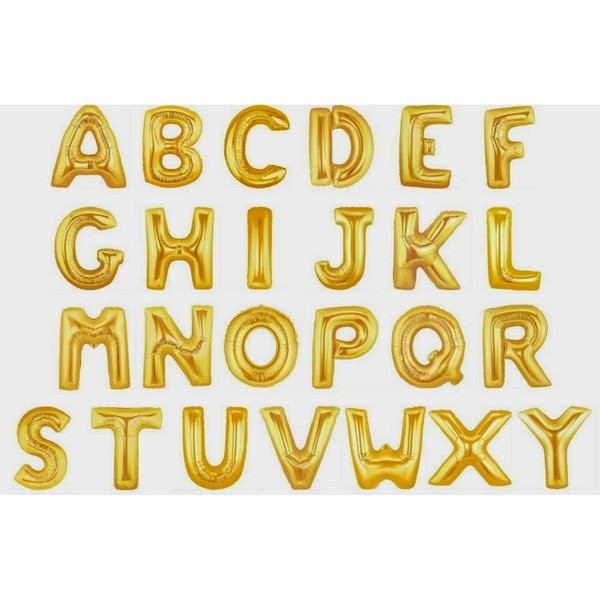 Jual BALON HURUF SATUAN | Shopee Indonesia