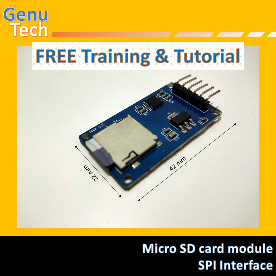 Jual Micro SD Card Module for Arduino | Shopee Indonesia