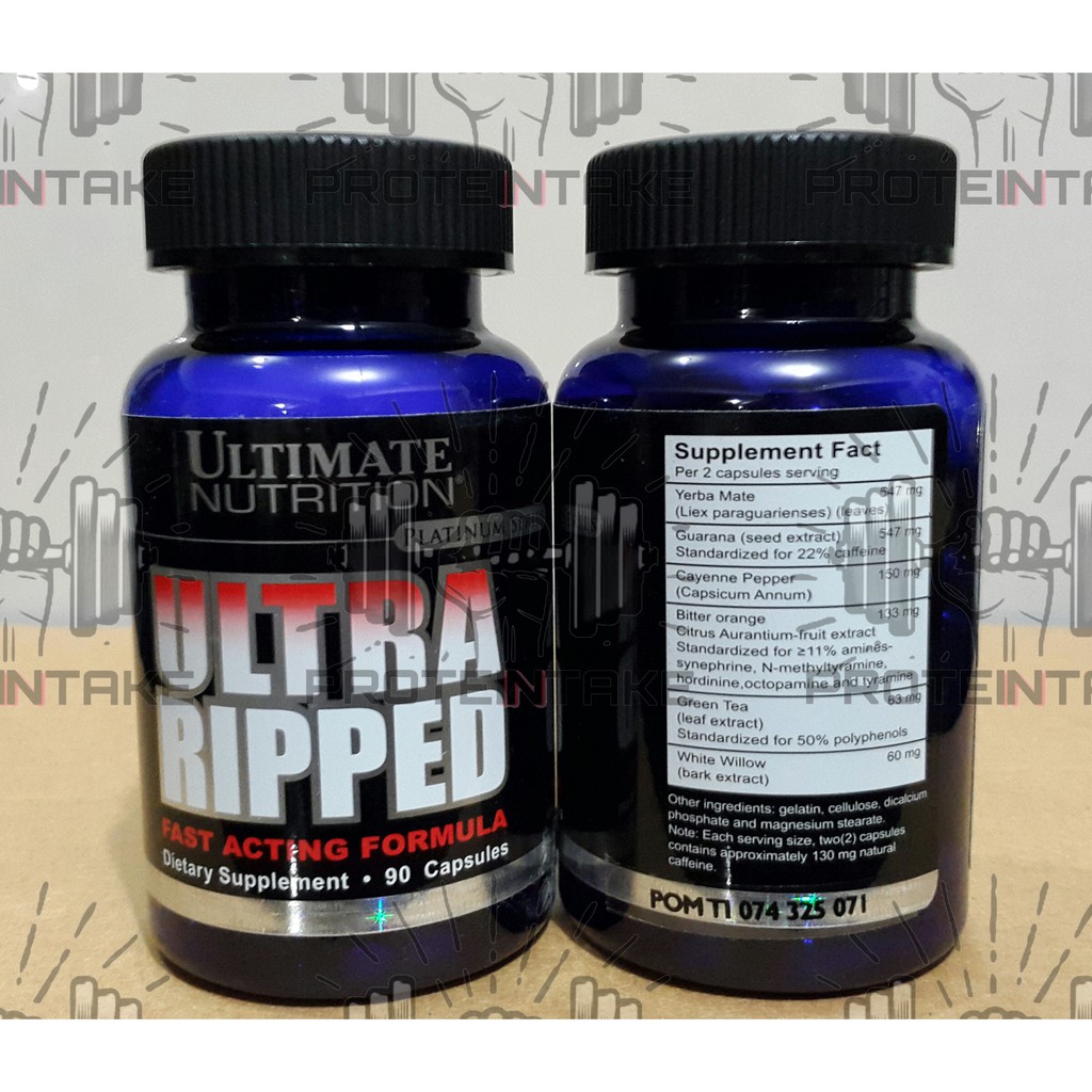 Jual Ultra Ripped Fast 90capsules / 90 Cap Caps Capsule Capsules faf ...