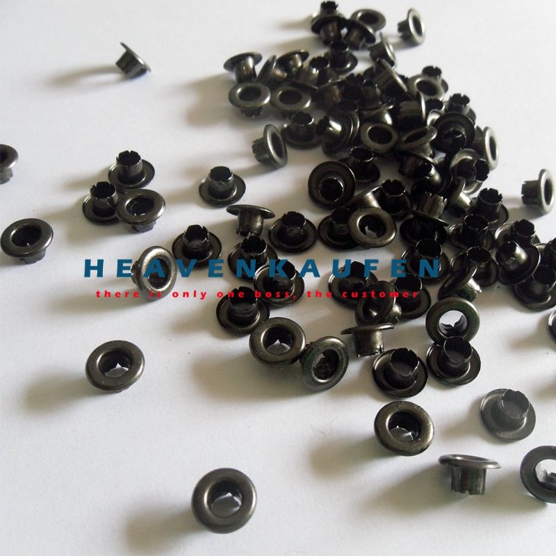 Jual Eyelet / Mata Ayam 5 mm Harga Per pack isi 100 pcs Hitam/Black ...