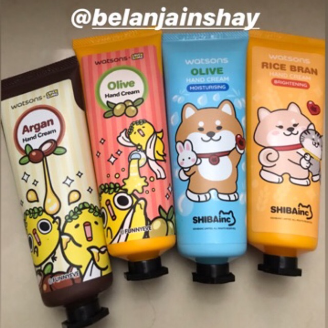 Jual WATSONS HAND CREAM 30/60ML | Shopee Indonesia