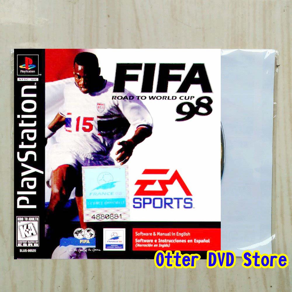 Jual Kaset CD Game Ps1 Ps 1 FIFA 98 - FIFA 1998 - Road To World Cup 98 ...