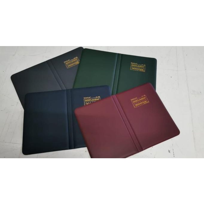 Jual Map Ijazah Resleting Kulit Anti Air Isi 60 Lembar - Dokumen Keeper ...