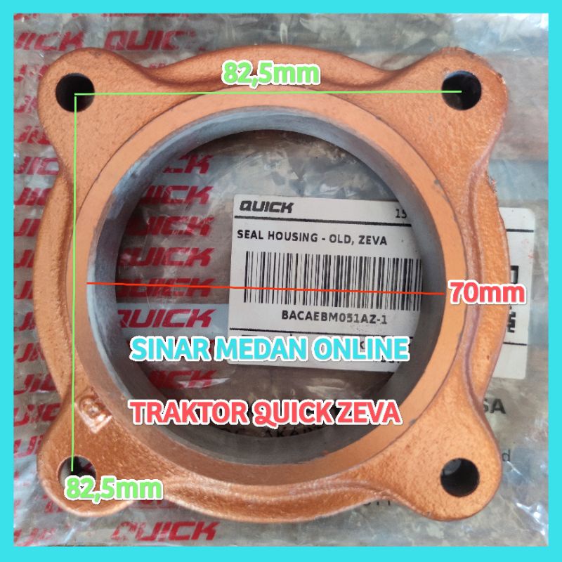 Jual Zeva lama seal housing traktor quick G3000 zeva rumah seal roda ...