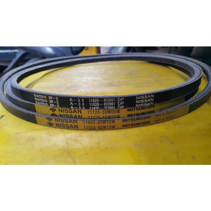 Jual Terrano Tali Kipas Fan Belt Timing Belt SET ORIGINAL NISSAN ...