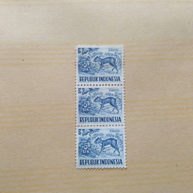 Jual Perangko Dari Indonesia Yang Langkah, unik REPUBLIK INDONESIA 5 ...
