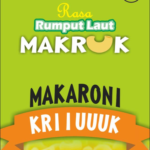 Jual Makaroni Goreng Kriuuuk 60gr Rasa Rumput Laut | Shopee Indonesia