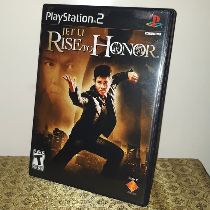 Jual Sony Playstation 2 DVD Game Jet Li Rise to Honor PS2 Kaset Games ...