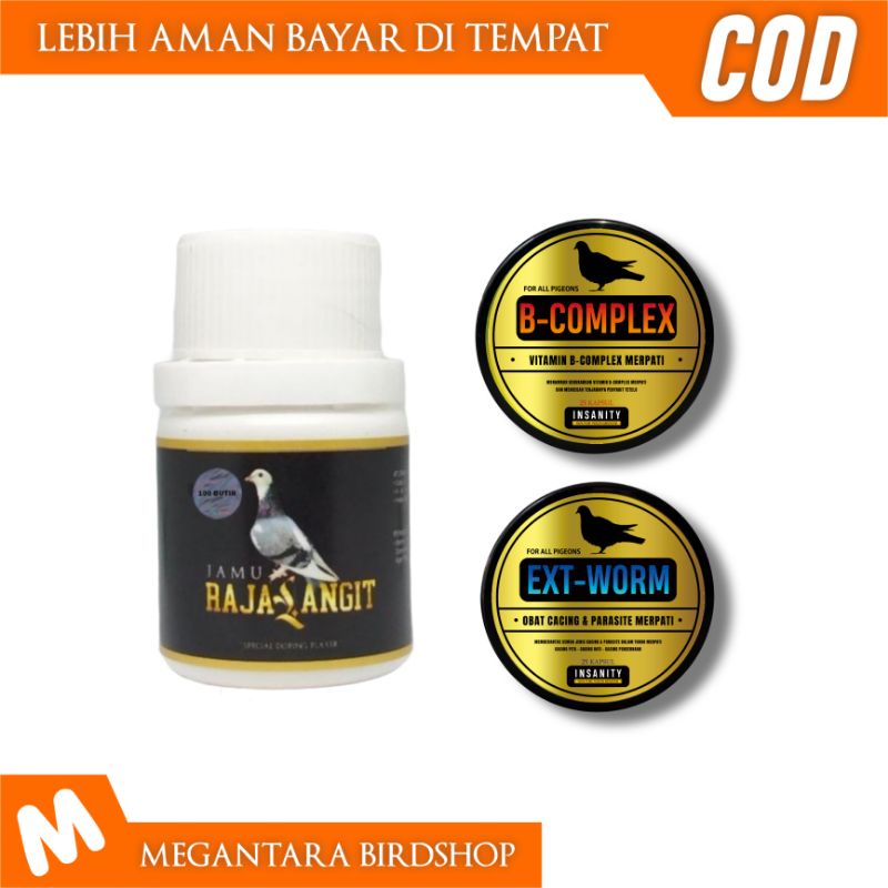Jual PAKET HEMAT RAJA LANGIT VITAMIN B-COMPLEX DAN OBAT CACING | Shopee ...