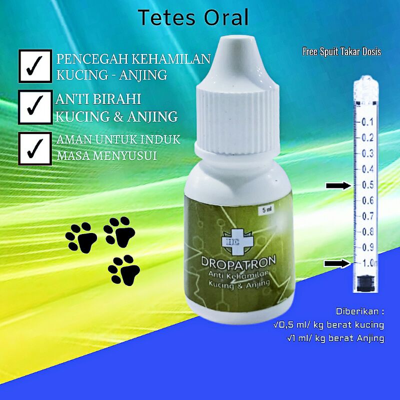 Jual Tetes KB kucing penceggah kehamilan anti birahi anabul | Shopee ...