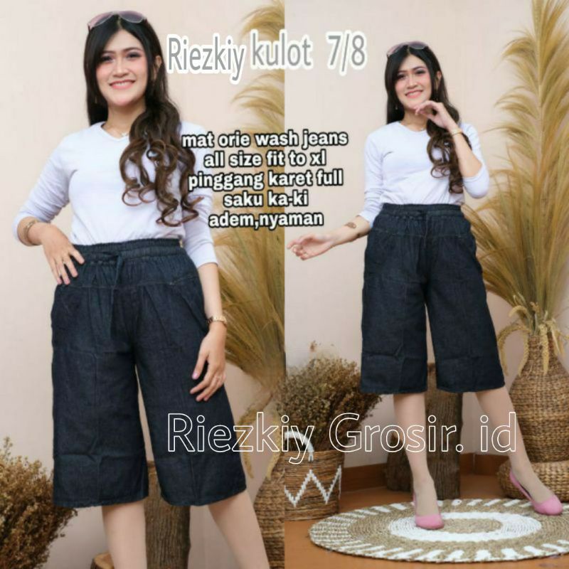 Jual Celana pendek 7/8 cewek jumbo /celan kulot pendek 7/8 dan 3/4 ... Jual Celana pendek 7/8 cewek jumbo /celan kulot pendek 7/8 dan 3/4 ...