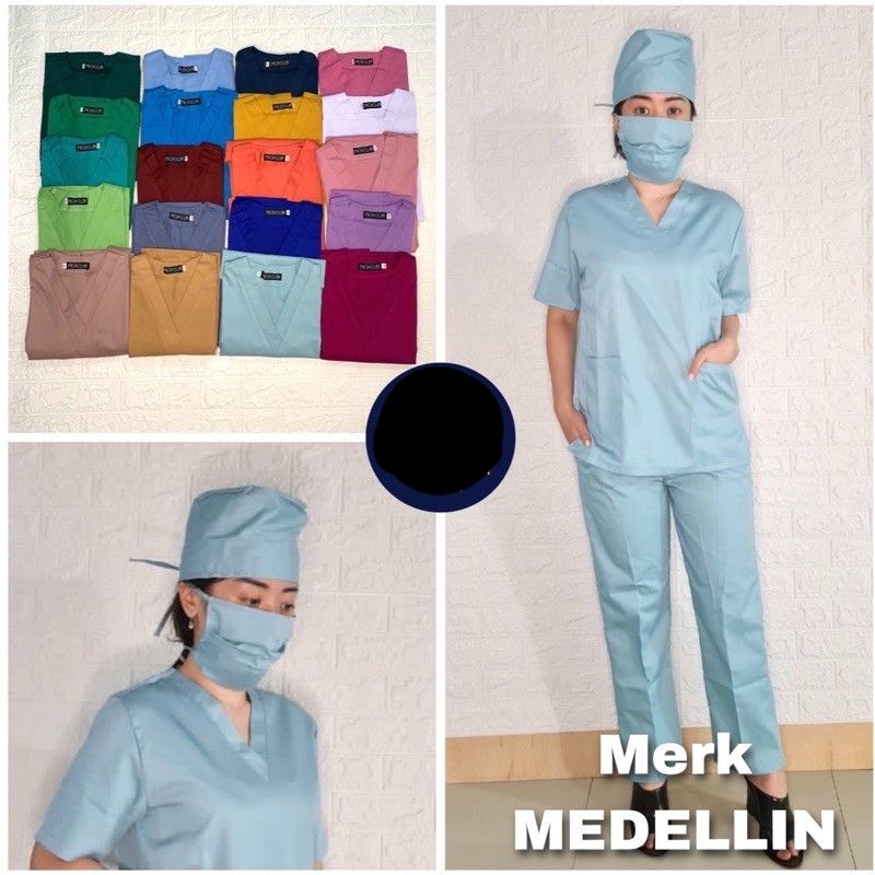 Jual Baju Ok /baju oka / Seragam perawat/ baju operasi / baju scrub ...