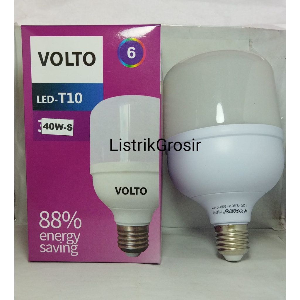 Jual Lampu Led T10 Kapsul 40w Volto / Avera / Jastec / Endora Tabung ...