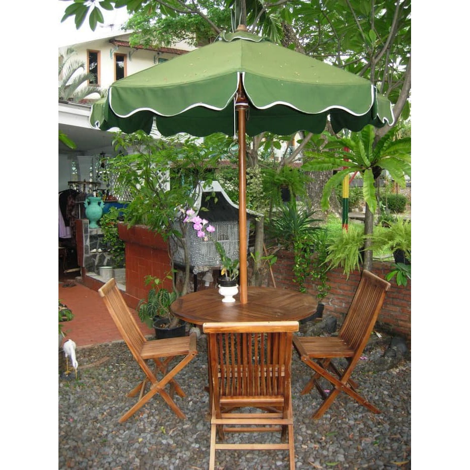Jual MEJA PAYUNG TAMAN (GARDEN PARASOL TABLE) | Shopee Indonesia