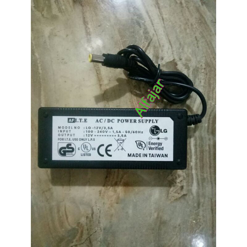 Jual Adaptor MONITOR LCD LED LG 12V -2A 12V ADS-24NP-12-1 12024G ...