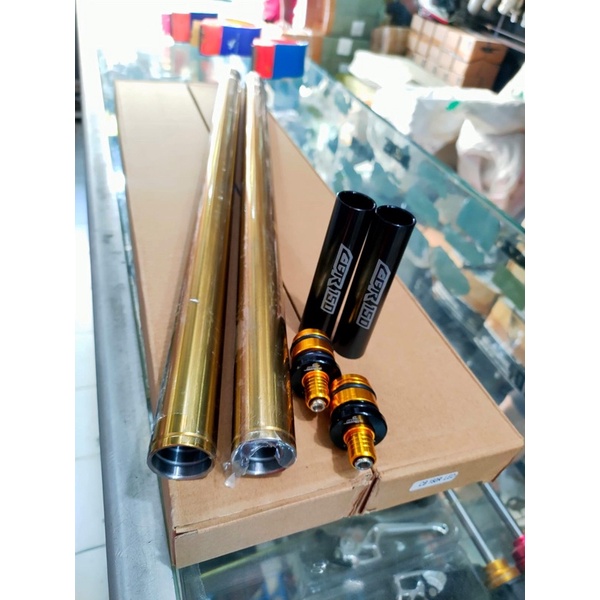 Jual as shock/as shockbreaker depan 31mm + preload pnp cbr150/cb150 ...