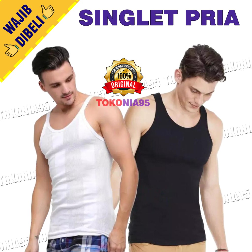 Jual Singlet Pria Dewasa Hitam Putih - Kaos Dalam Pria Nugros Nutex ... Jual Singlet Pria Dewasa Hitam Putih - Kaos Dalam Pria Nugros Nutex ...