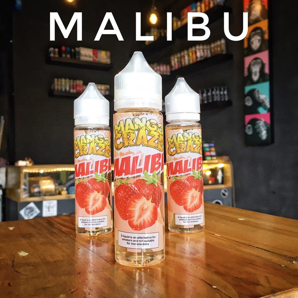 Jual Malibu Mango Craze Premium Liquid Lokal Vapor Vape | Shopee Indonesia