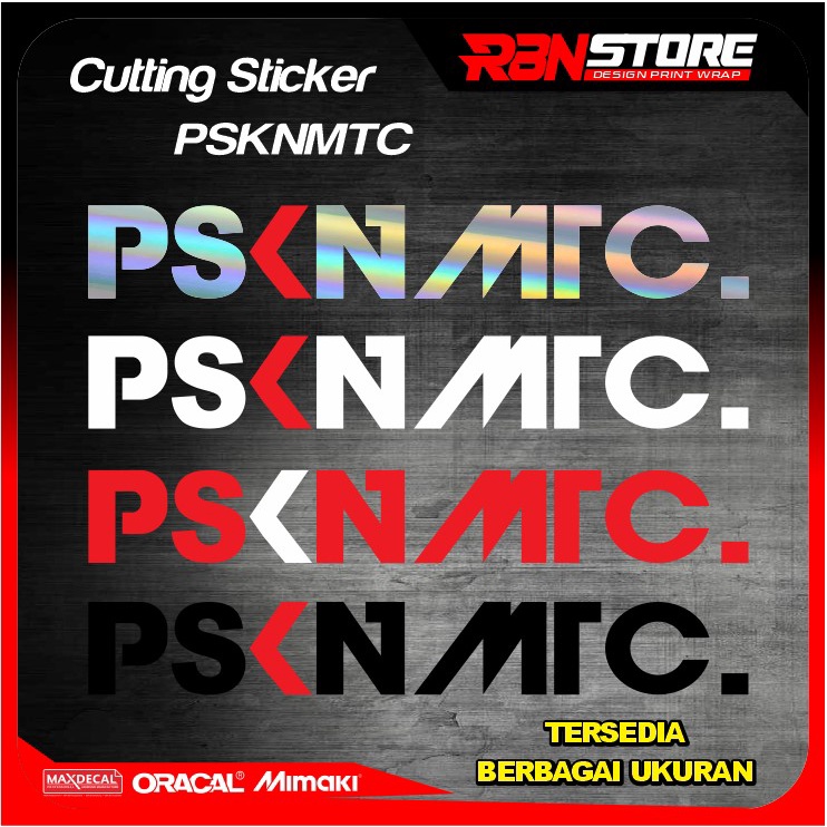 Jual STICKER PSKNMTC - PASUKAN MATIC STIKER PSKN MTC WARNA SOLID DAN ...