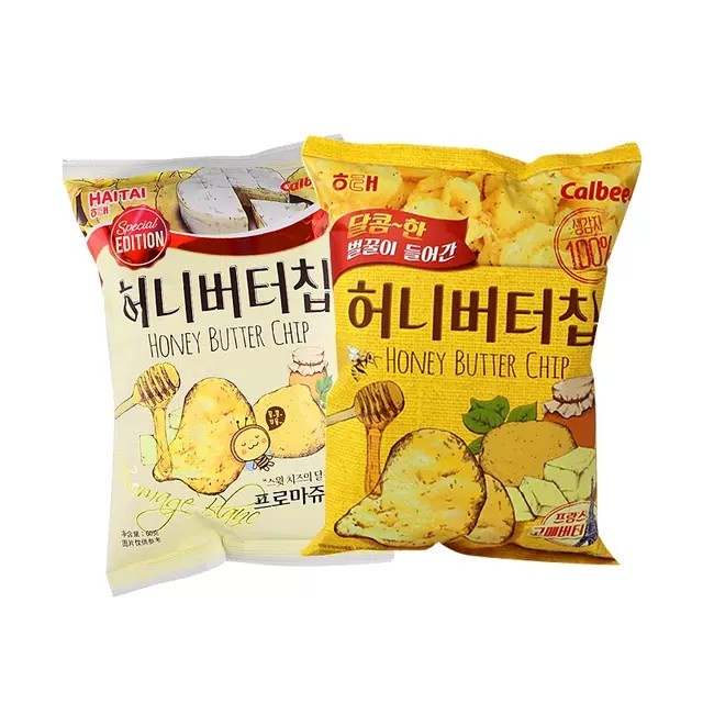 Jual *BUY 1 GET 1 EXPD JULI 2023* Haitai Calbee Honey Butter Chip ...