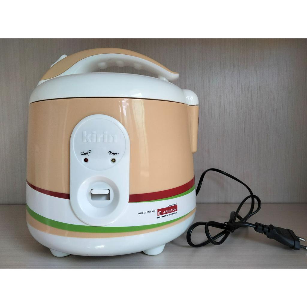 Jual Rice Cooker KIRIN 1 liter KRC-089 Yellow Pastel (koleksi Ariston) | Shopee Indonesia